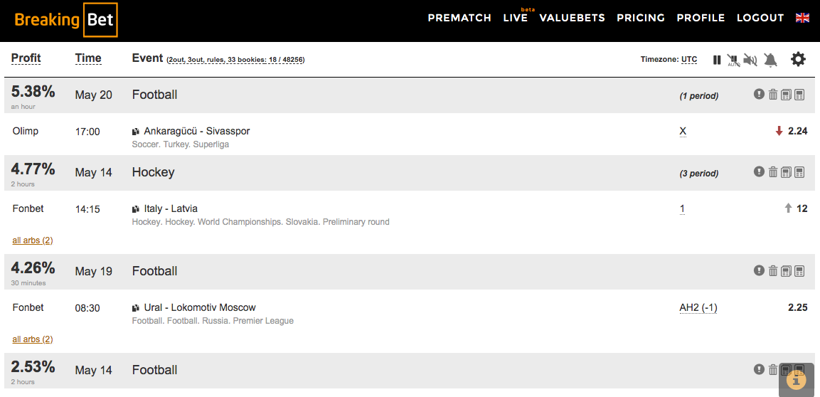 What are value bets and how to find. Example of setting up and searching.
